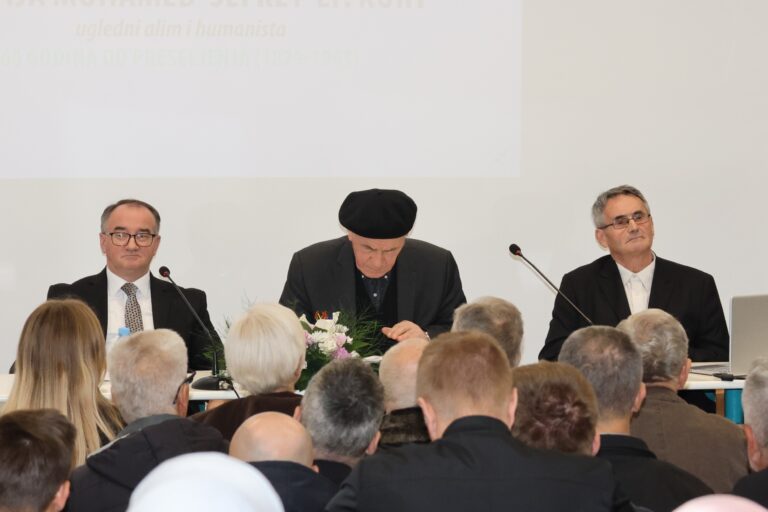 Održan kolokvij: ˝Muftija Muhamed Šefket-ef. Kurt – ugledni alim i ...